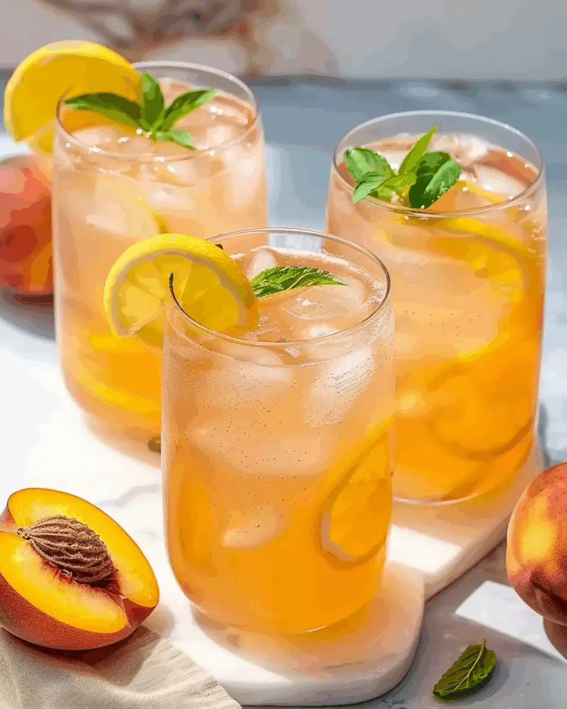 Peach Lemonade Recipe – Easy, Fruity, and Refreshing | Recipe Worth Saving