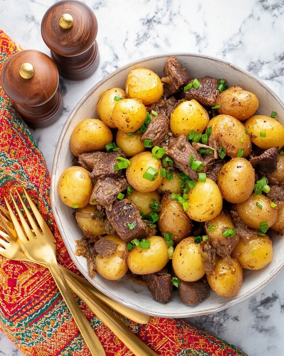 Garlic Butter Steak Bites and Potatoes: Irresistible & Easy Dinner