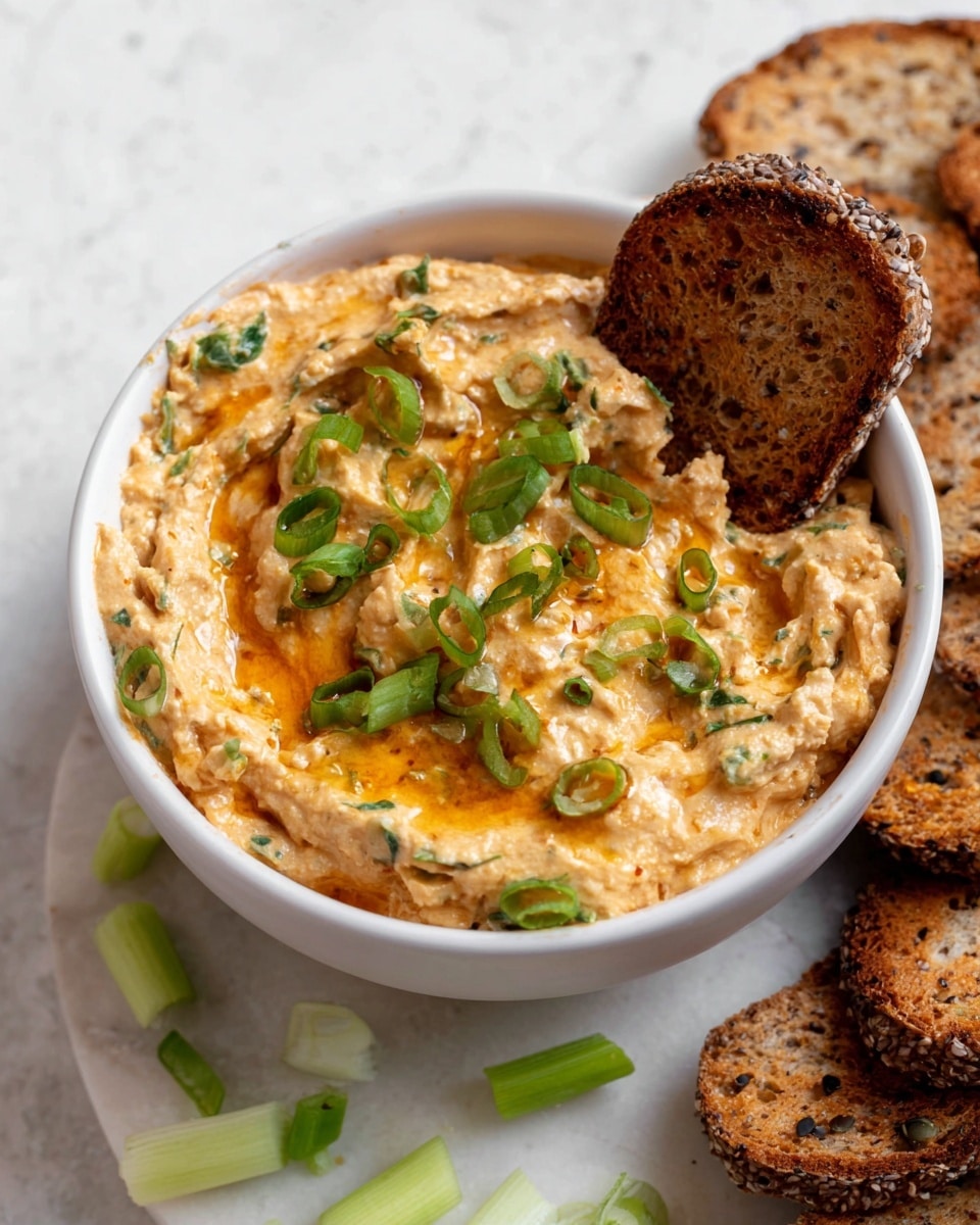 Hot Honey Chili Crunch Dip: Irresistibly Spicy & Creamy Delight