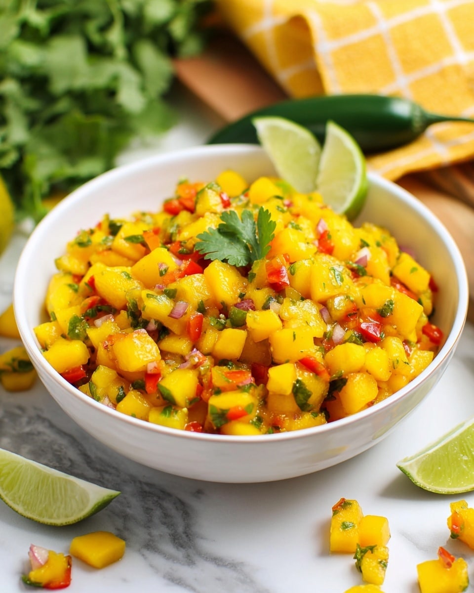 Fresh Mango Salsa: Irresistibly Bright & Juicy Summer Delight